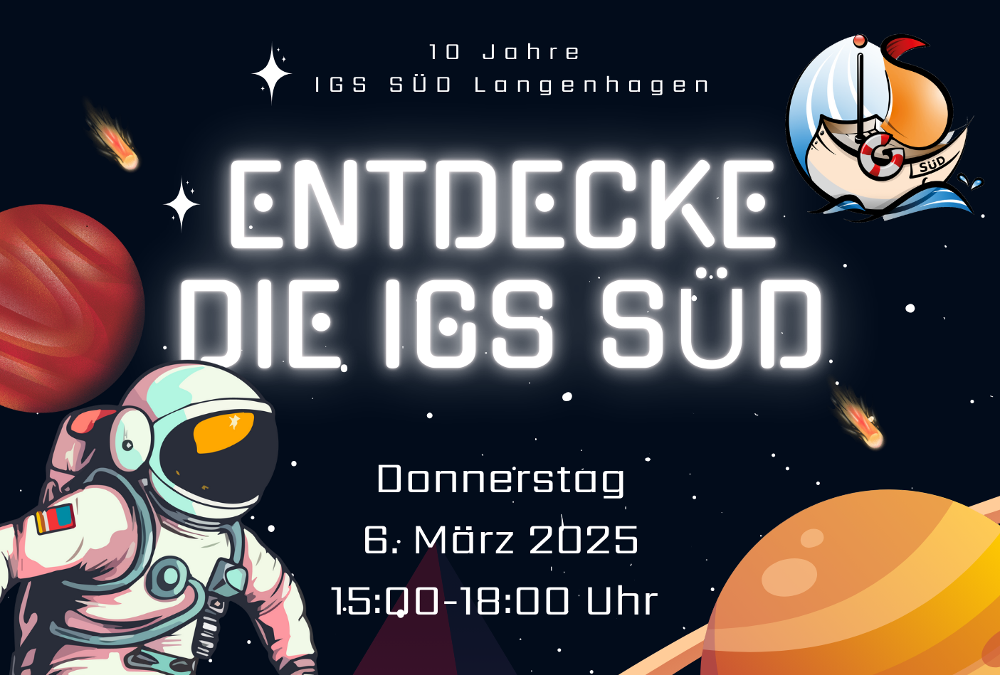 Tag der offenen Tür 6.3.2025 - IGS SÜD Langenhagen